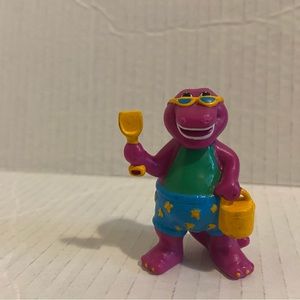 Toys | Barney Stamp Unique 1993 Solid Plastic Barney The Dinosaur ...